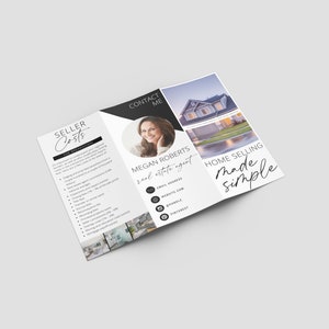 Real Estate Sellers Brochure | Editable Realtor Brochure | Real Estate ...