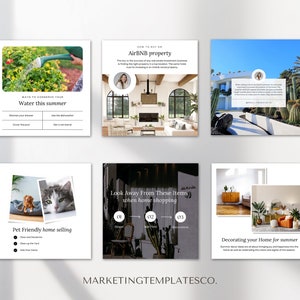 Minimalist June Real Estate Agent Social Media Posts With Captions ...