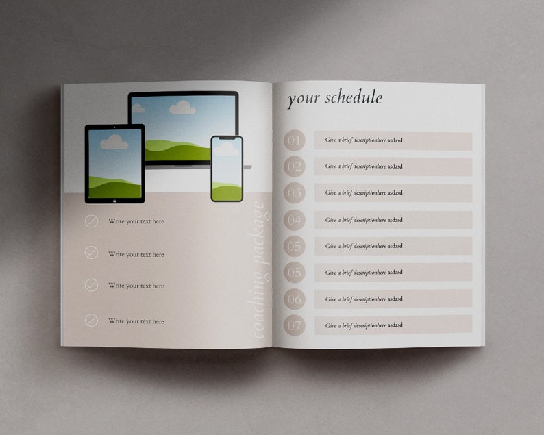 Coaching Packet Template Client Welcome Guide New Client | Etsy