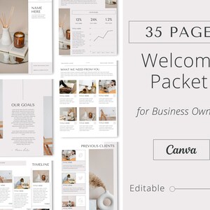 Client Welcome Packet | Client Onboarding Packet | New Client Packet ...
