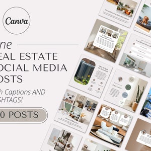 June Real Estate Agent Social Media Posts With Captions | Real Estate ...