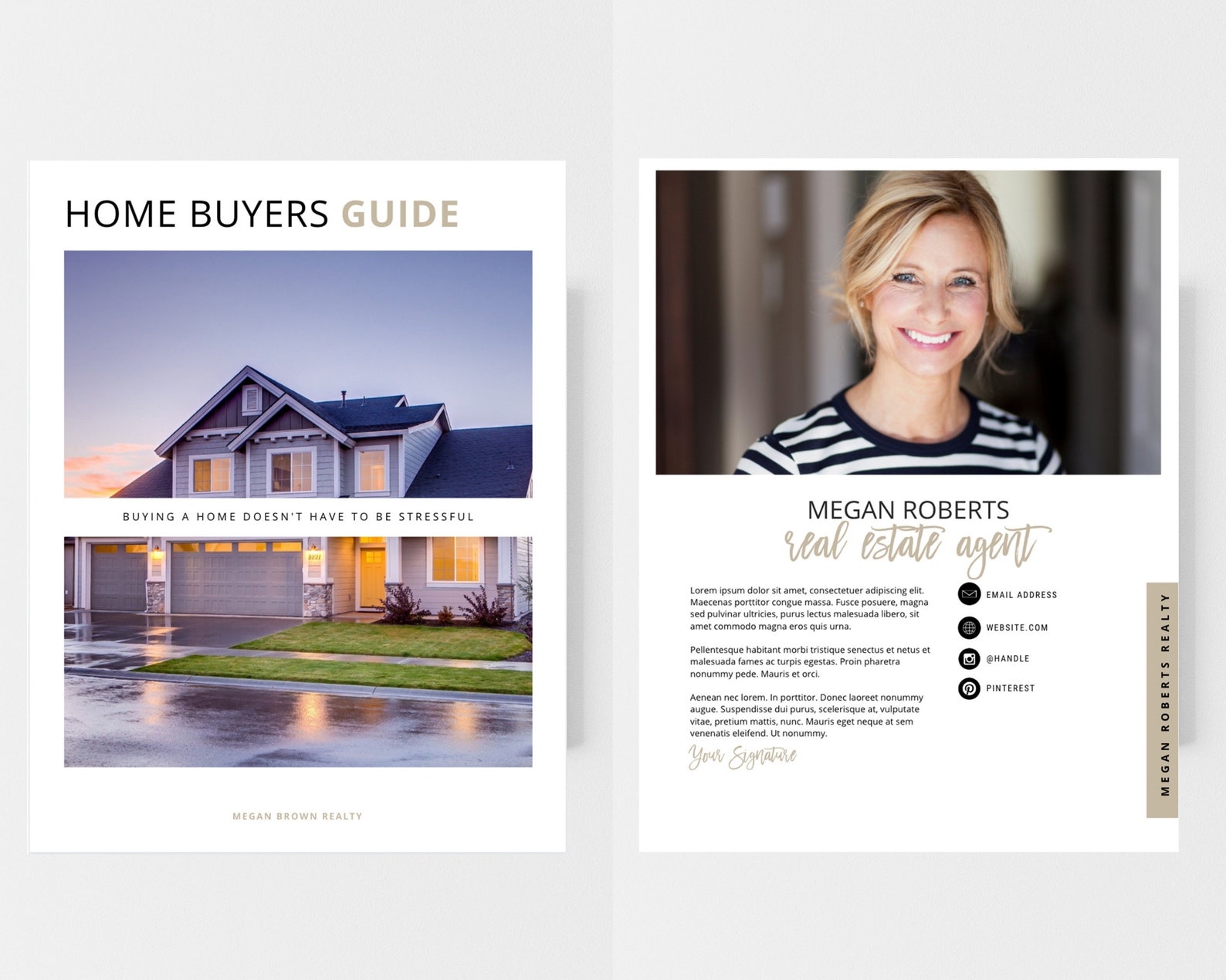 Editable Real Estate Buyers Guide Realtor Buyers Guide - Etsy