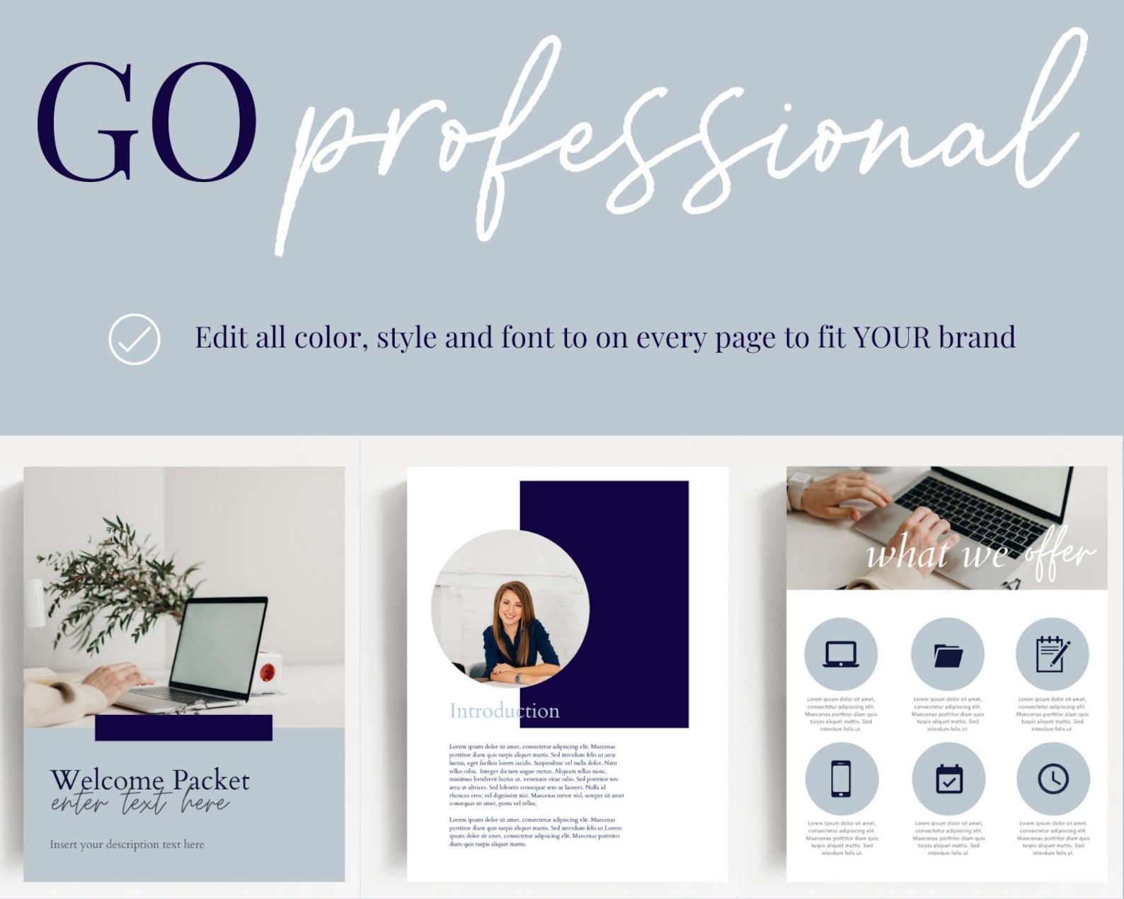 Client Welcome Packet Client Onboarding Packet New Client Packet ...