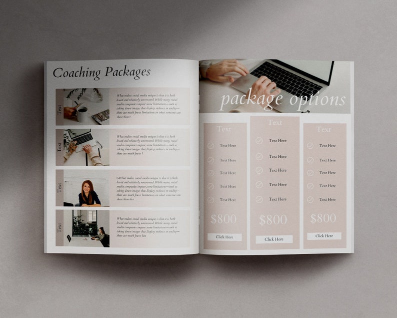 Coaching Packet Template Client Welcome Guide New Client | Etsy
