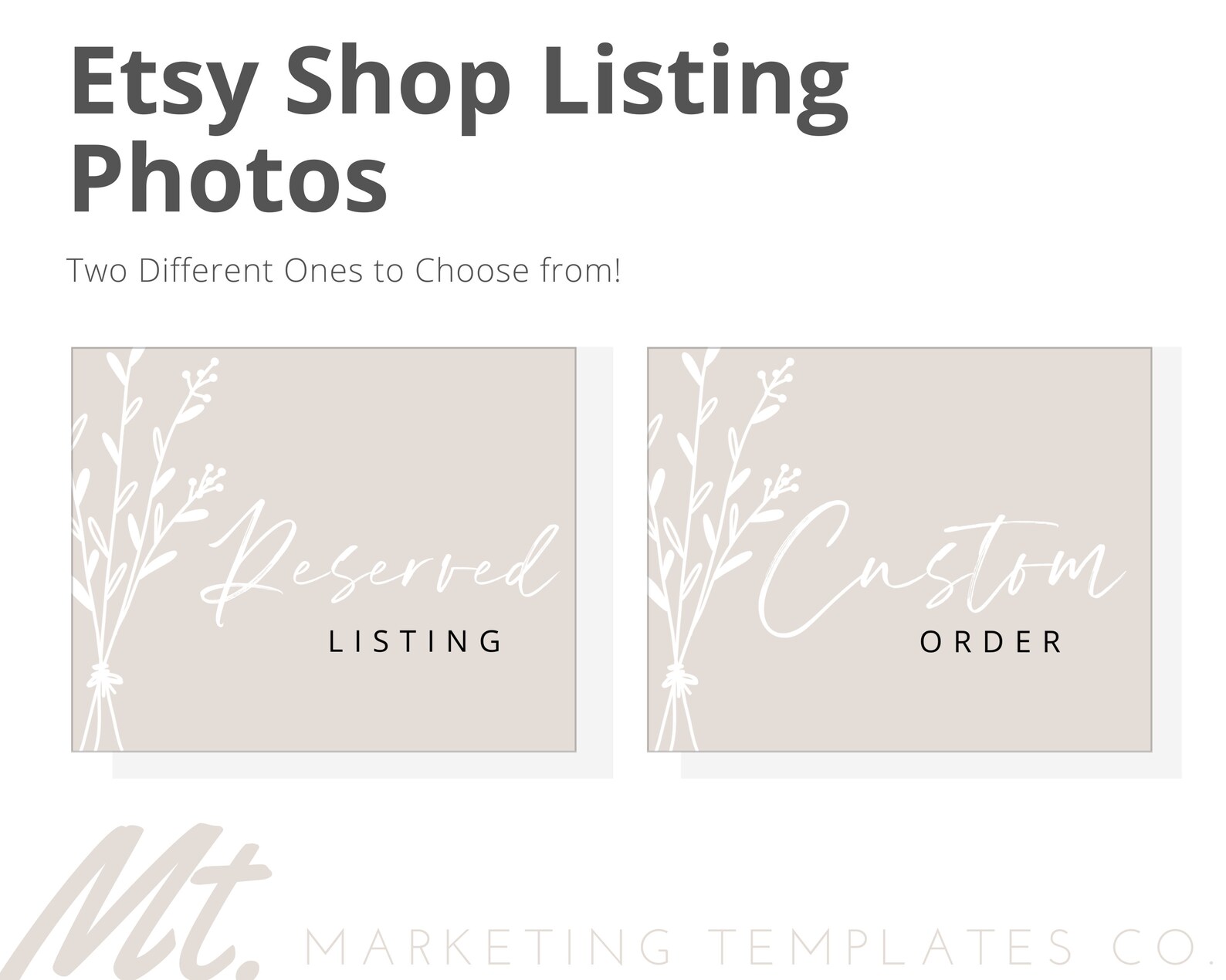 Etsy Branding Kit Etsy Shop Banner Logo Branding How to - Etsy