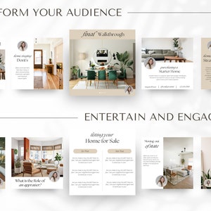 Aesthetic November Real Estate Agent Social Media Posts Real Estate ...