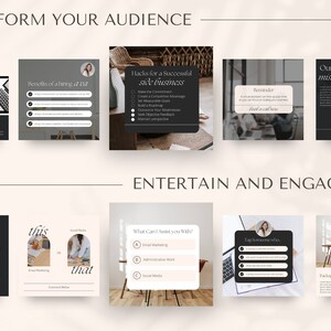 Virtual Assistant Instagram Posts Bundle | VA Instagram Posts | Social ...