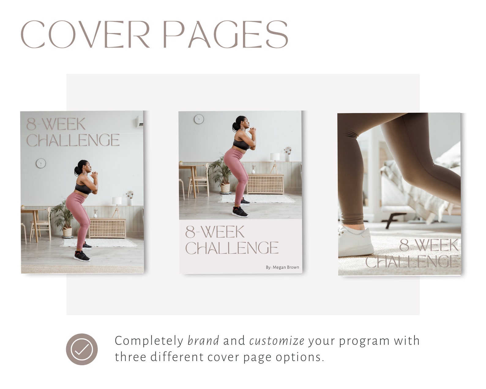 Fitness Ebook Template Fitness Program Planner Fitness - Etsy