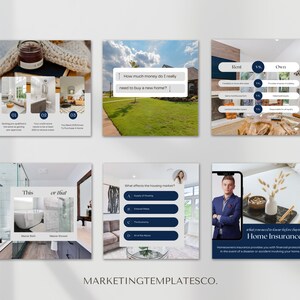 January Real Estate Agent Social Media Posts With Captions Real Estate ...