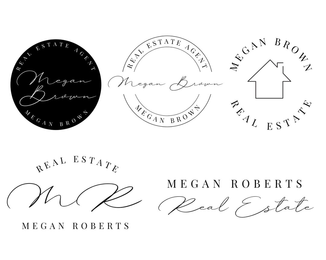 Real Estate Logos, Pre-made Real Estate Logos, Realtor Branding, Real ...