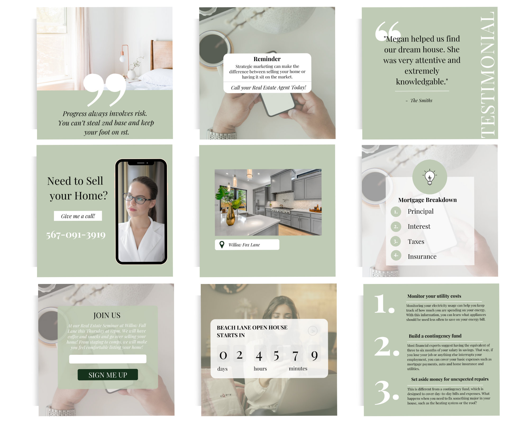 Engaging Instagram Post Templates Canva Instagram Posts | Etsy
