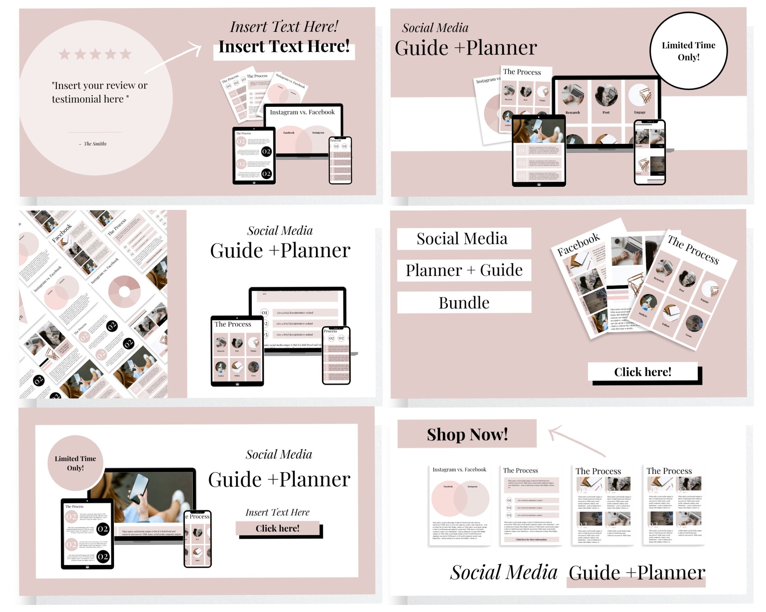 Facebook Ad Templates for Course Creator Social Media - Etsy