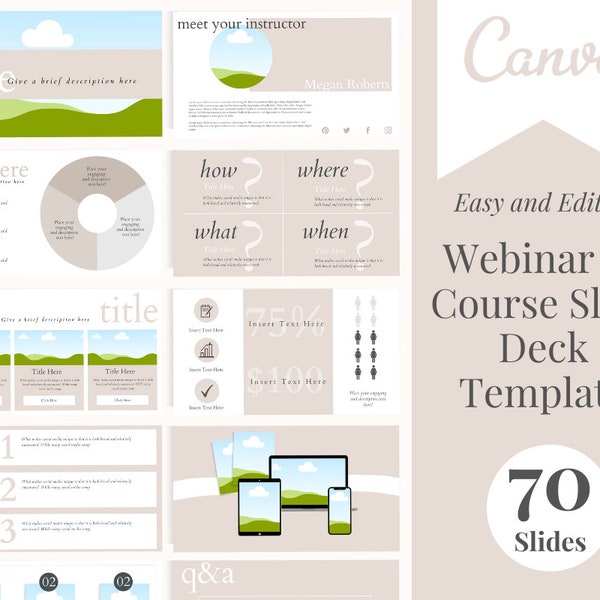 Consulting Presentation Template - Etsy