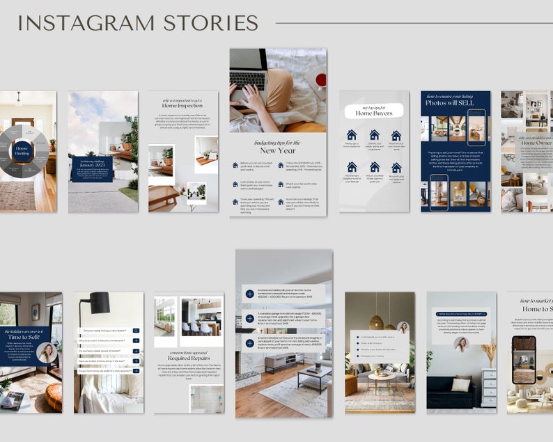 January Real Estate Agent Social Media Post Real Estate - Etsy