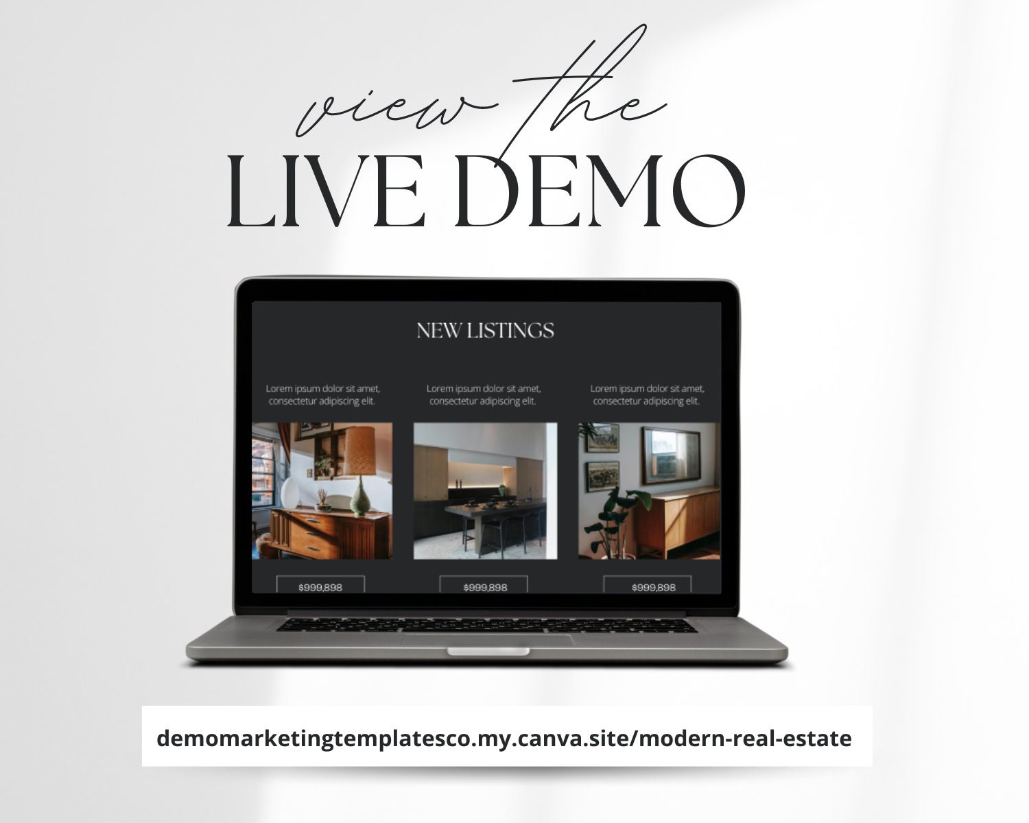 Modern Website for Real Estate Agents Realtor Website Theme - Etsy