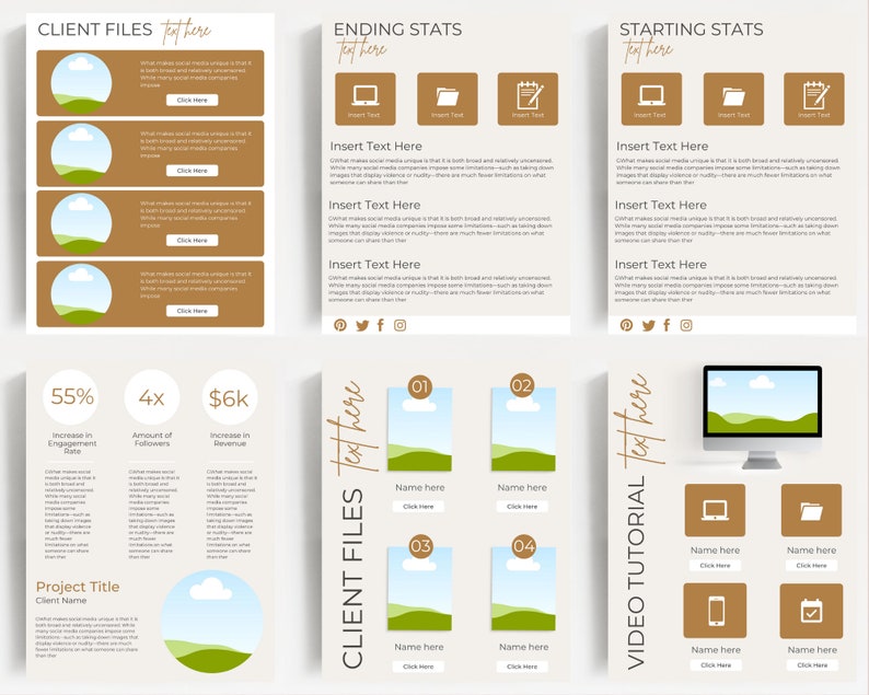 Client Goodbye Packet Template Client Offboarding Packet | Etsy