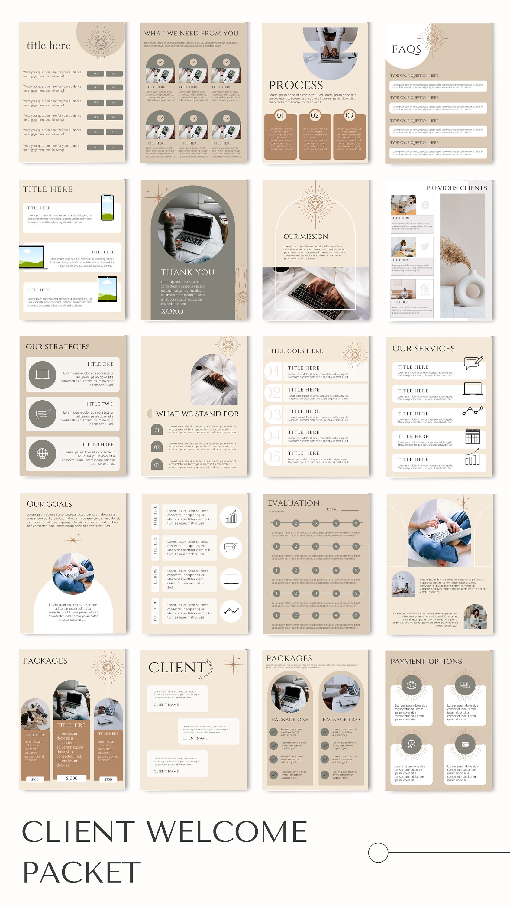 Virtual Assistant Client Welcome Packet Client Onboarding - Etsy