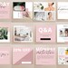 Editable Facebook Post Templates Social Media Content - Etsy