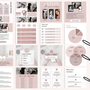 Course Creator Template Bundle | Blog Template Bundle | Social Media ...
