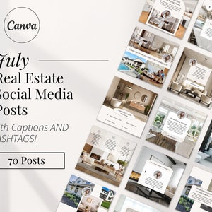 July Real Estate Agent Instagram Posts With Captions | Real Estate ...