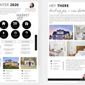 Real Estate Email Templates for Mailchimp | Editable Realtor Newsletter ...