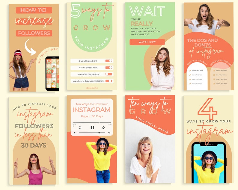 Instagram Reel Templates Instagram IGTV Templates | Etsy