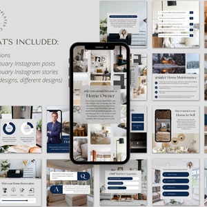 January Real Estate Agent Social Media Post | Real Estate Instagram ...