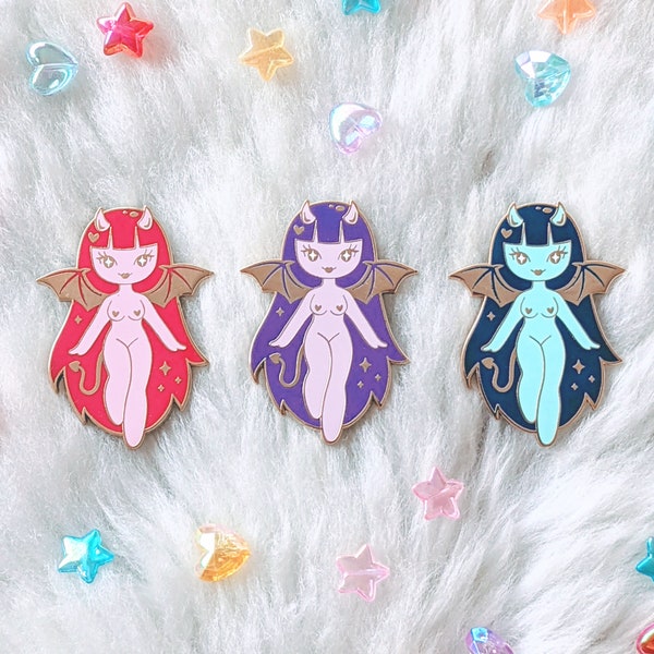 Devil Pin - Etsy