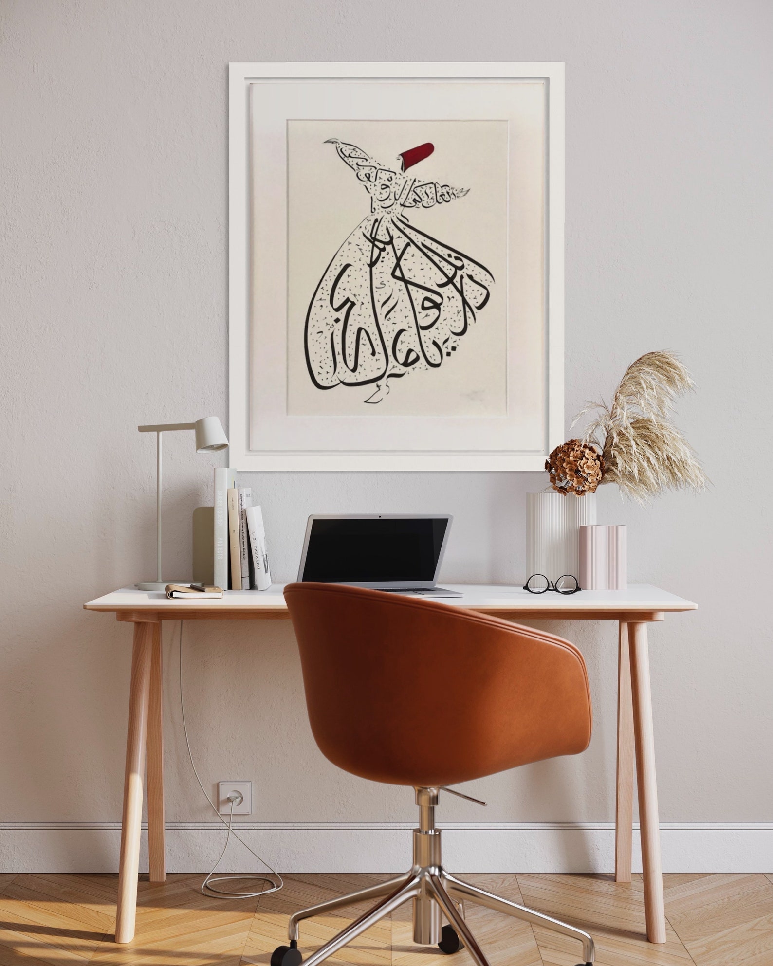 Whirling Dervish Red Head Semazen/sufi/mevlana - Etsy