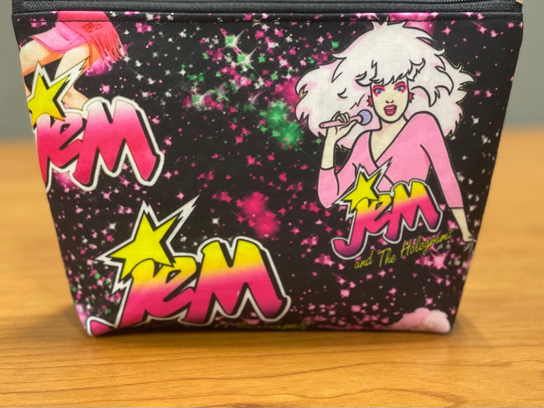 Makeup/storage Bag - 80s Jem Makeup Bag - Etsy
