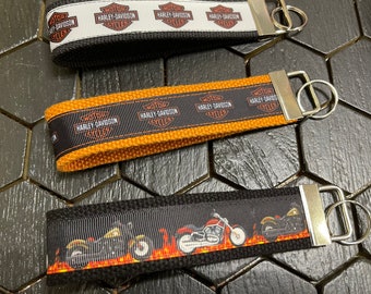Harley Davidson Key Chain - Etsy