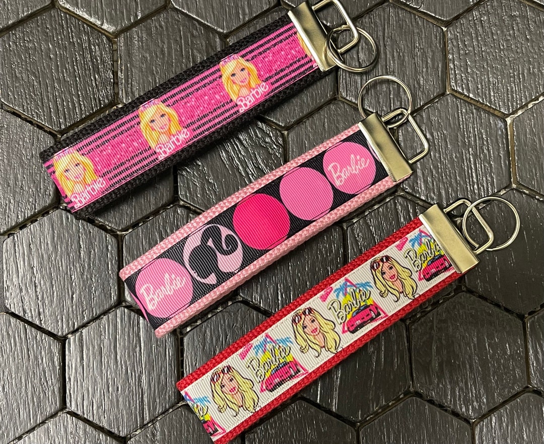 Barbie Wristlet Key Fob - Etsy