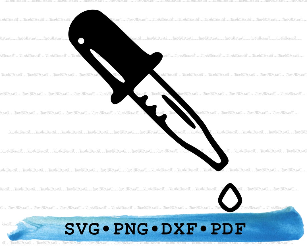 Dropper Svg, Eye Drop Silhouette, Medicine Pipette Cricut Transparent ...