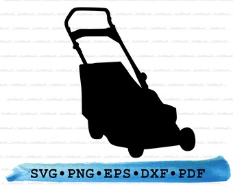 Lawnmower Svg, Lawn Mower Svg, You Grow It, We Mow It Svg, Silhouette ...