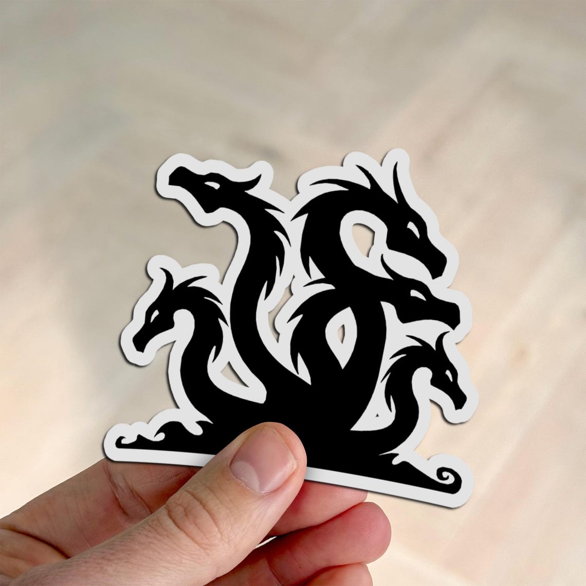 Hydra Svg Dxf Png Eps Pdf – Dragon Silhouette Cut File Cricut, Sea ...