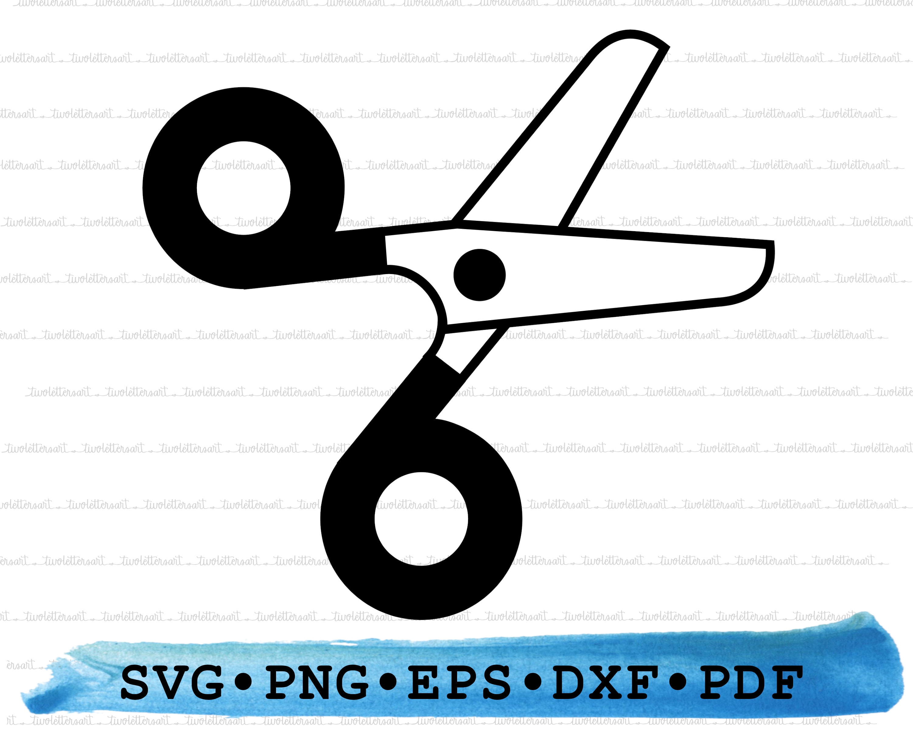 Open Scissors Clip Art