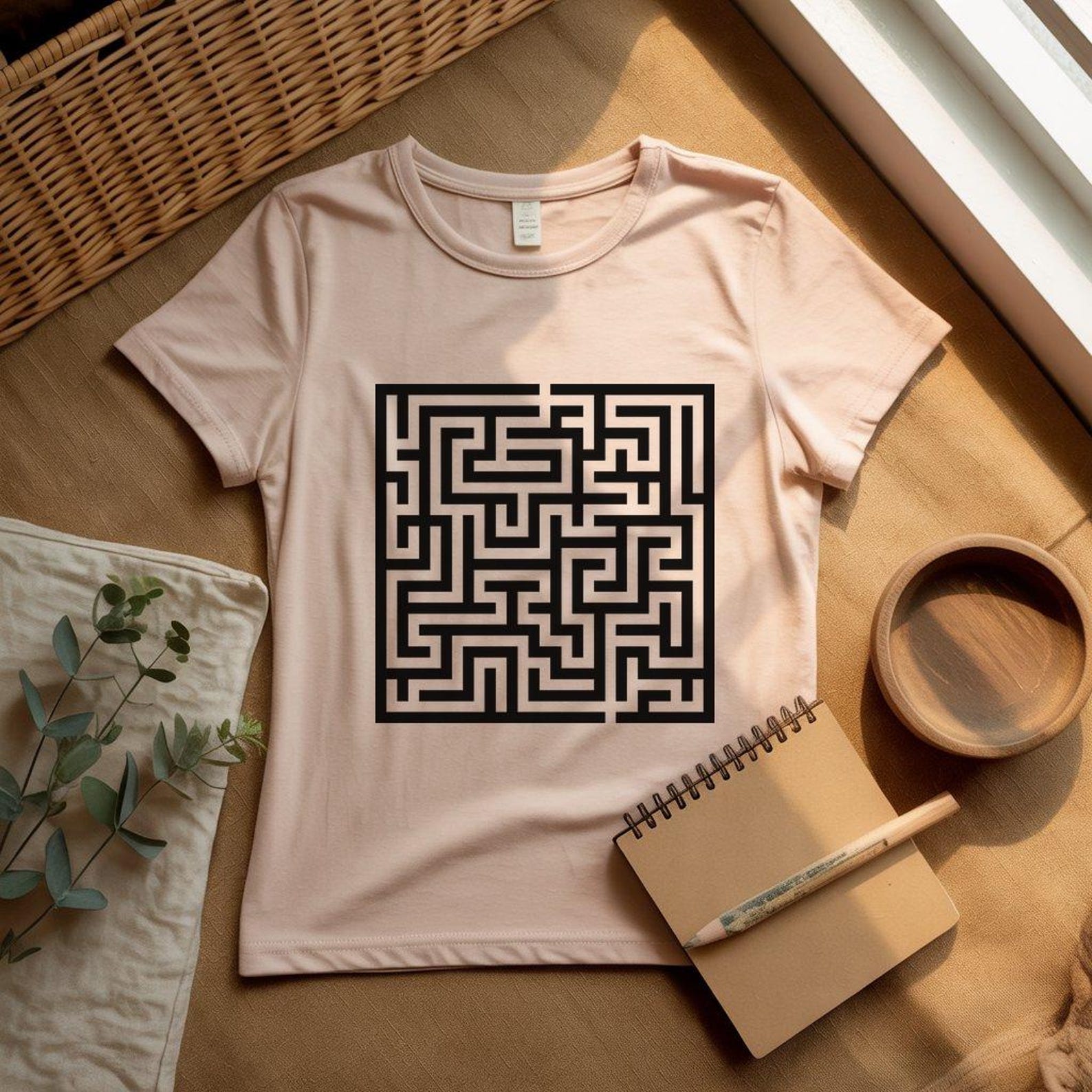 Maze Silhouette SVG PNG DXF Pdf Eps – Square Puzzle Icon for Cricut ...