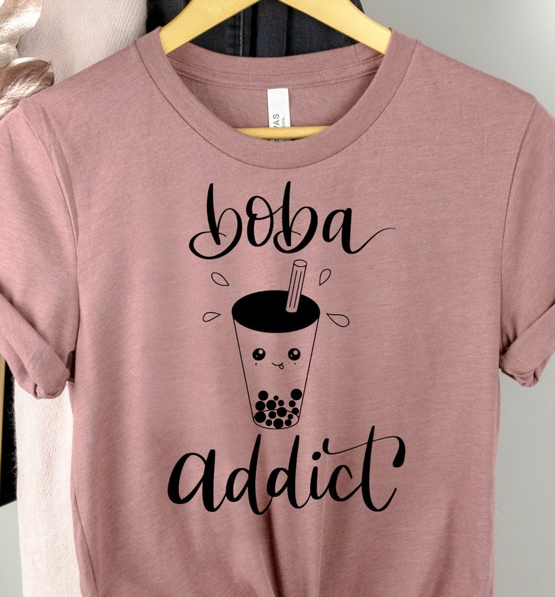 Boba Addict Pearl Tea Addict Bubble Tea Svg Teen Girl | Etsy