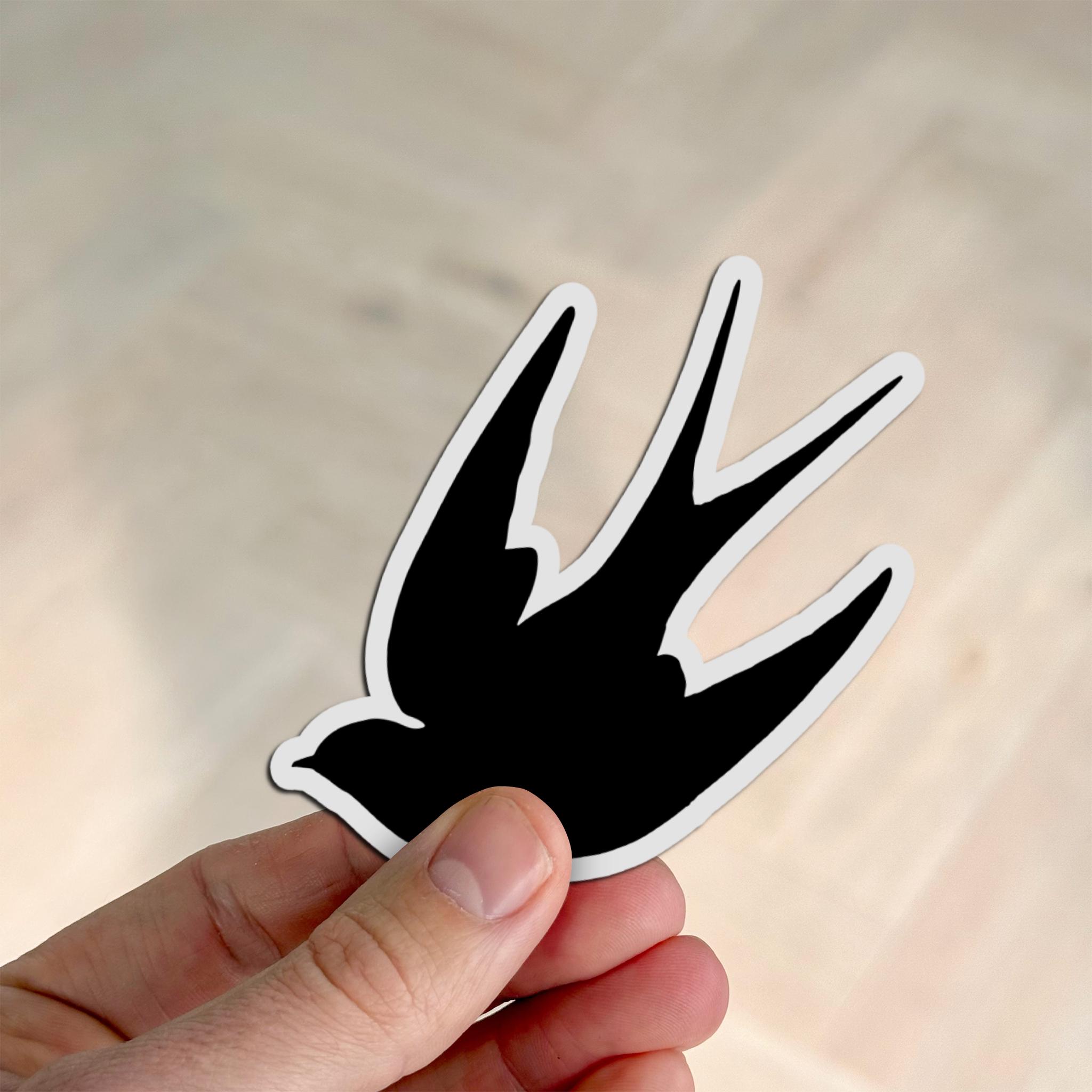 Swallow Svg Dxf Png Eps Pdf – Flying Bird Silhouette Cut File Cricut ...