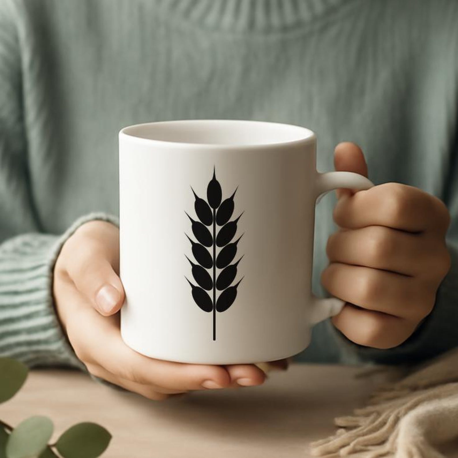Wheat Svg Dxf Png Eps Pdf – Harvest Silhouette Cut File Cricut, Barley ...
