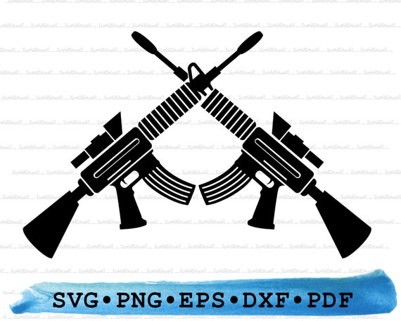 Crossed Assault Rifles Logo