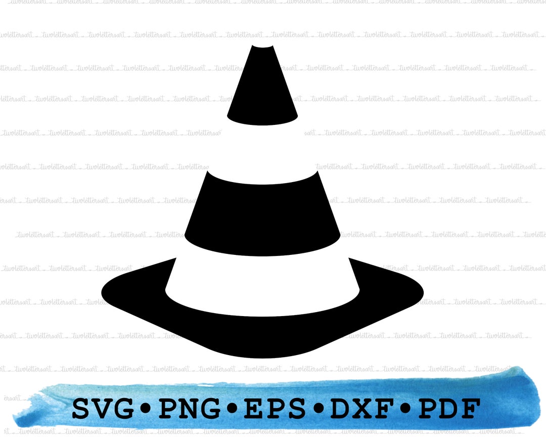 Traffic Cone Silhouette, Traffic Cone Svg, Traffic Cone Png, Traffic ...