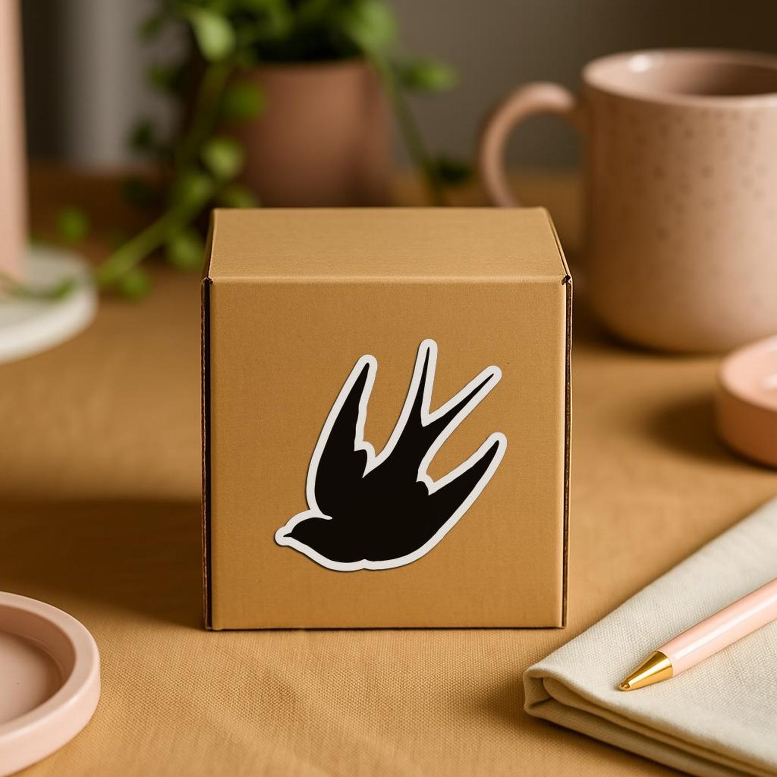 Swallow Svg Dxf Png Eps Pdf – Flying Bird Silhouette Cut File Cricut ...