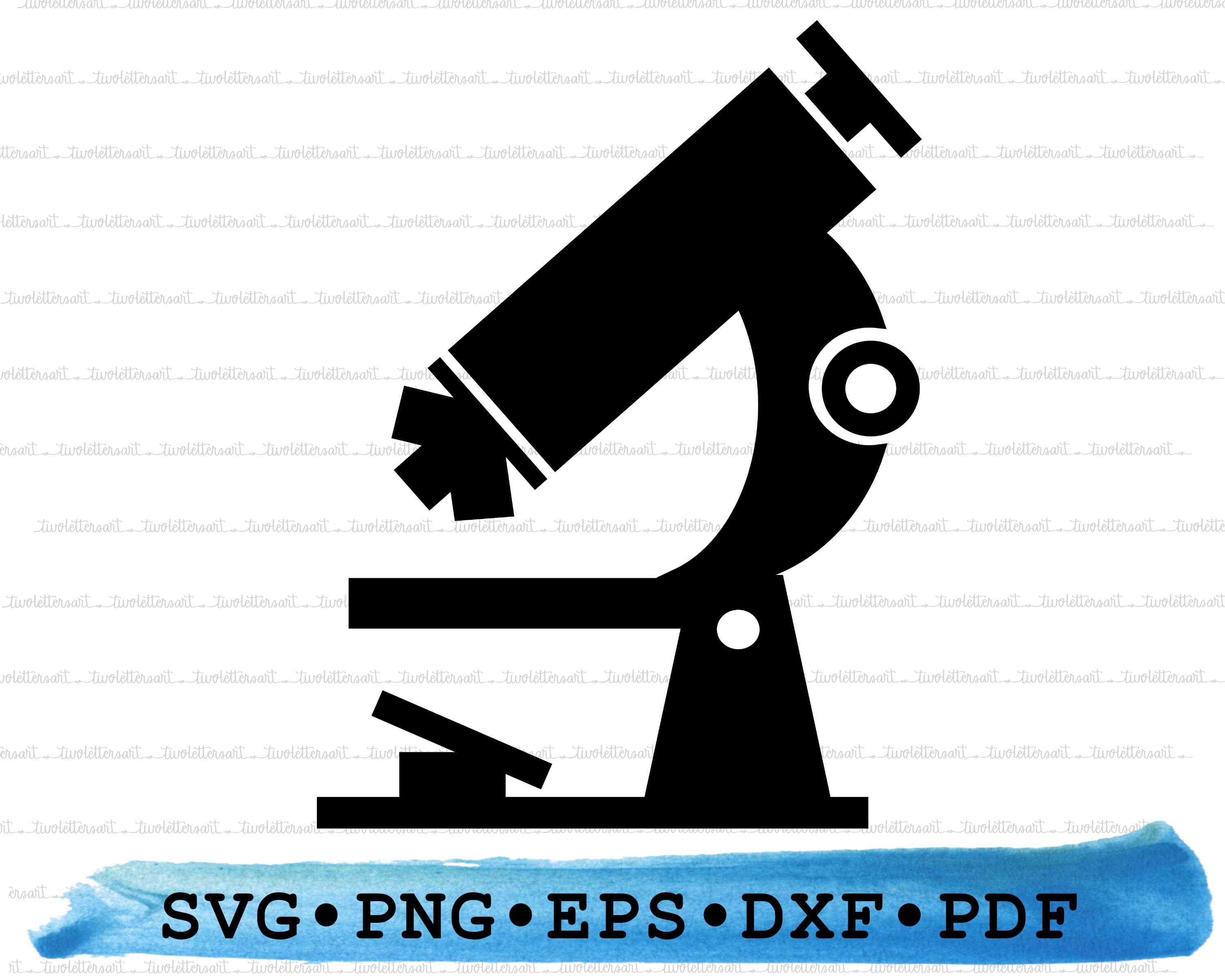 Microscope Svg, Medical Scientist Svg, Labatory Png, Micropscopy Cut ...