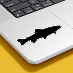 Trout Svg Dxf Png Eps Pdf – Fish Silhouette Cut File Cricut, Wildlife ...