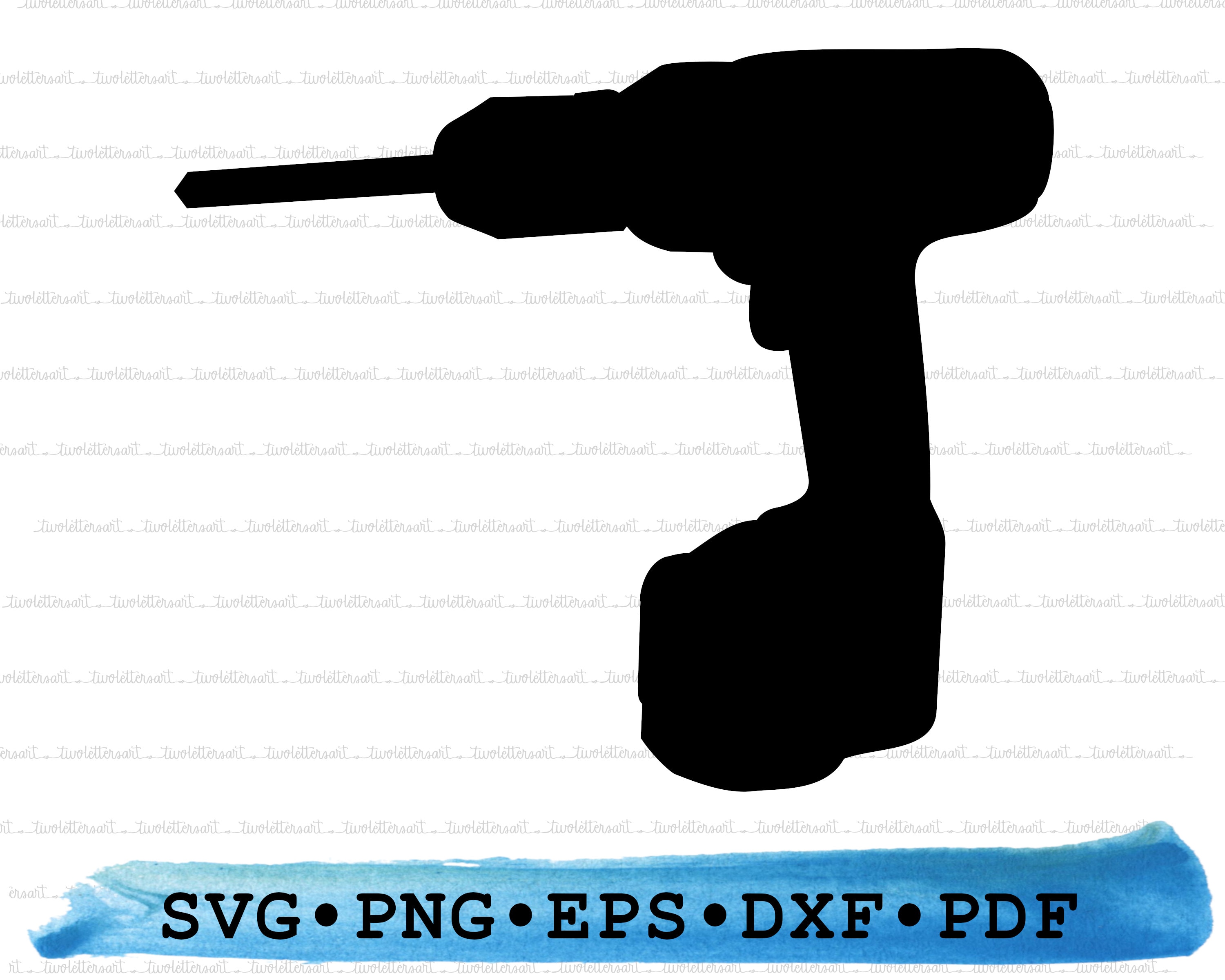 Power Drill Silhouette