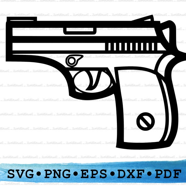Revolver Dxf - Etsy