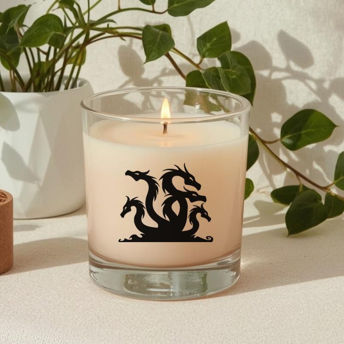 Hydra Svg Dxf Png Eps Pdf – Dragon Silhouette Cut File Cricut, Sea ...