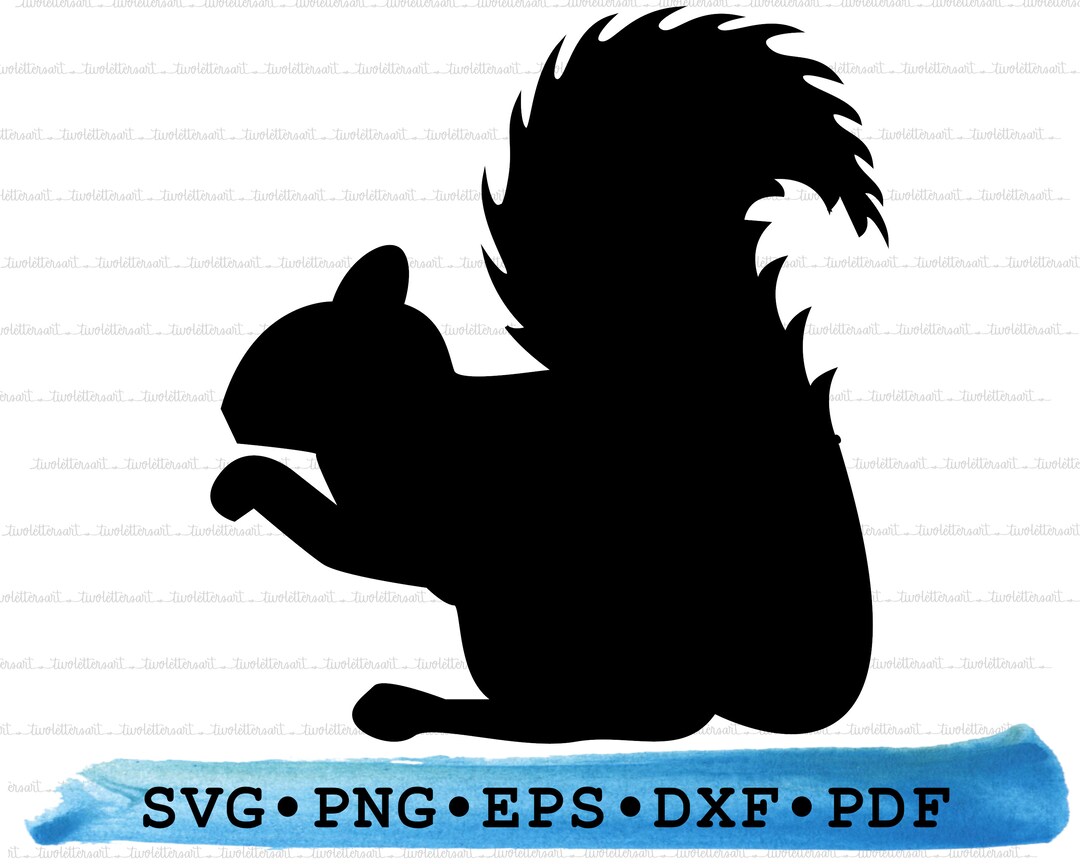 Squirrel Svg, Squirrel Silhouette, Wildlife Nature Bush Cricut ...