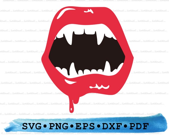 Red Fangs Clipart
